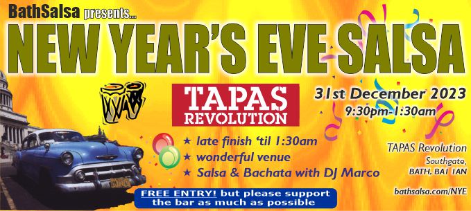 BATH SALSA - Weekly Salsa Dance Classes in Bath